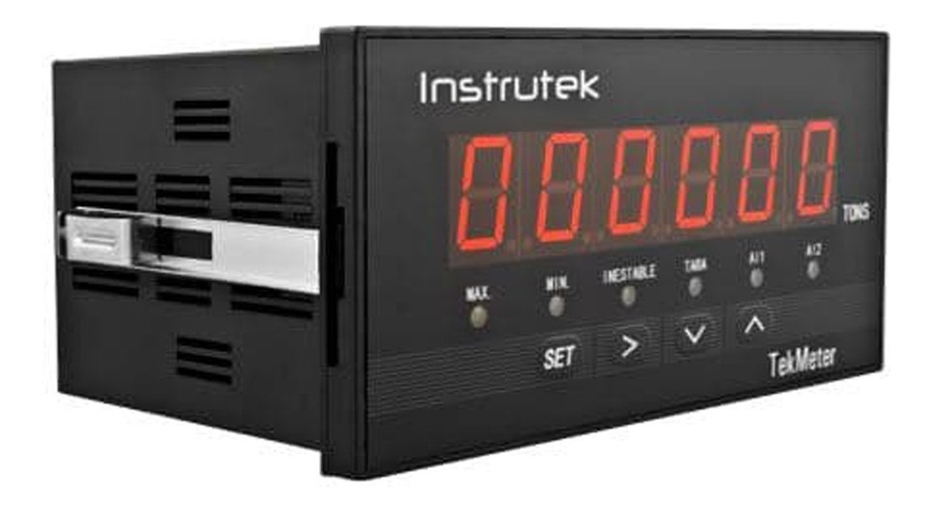 Indicador digital de 6 dígitos, entrada de 4-20 mA, alimentación 120 VAC | Instrutek